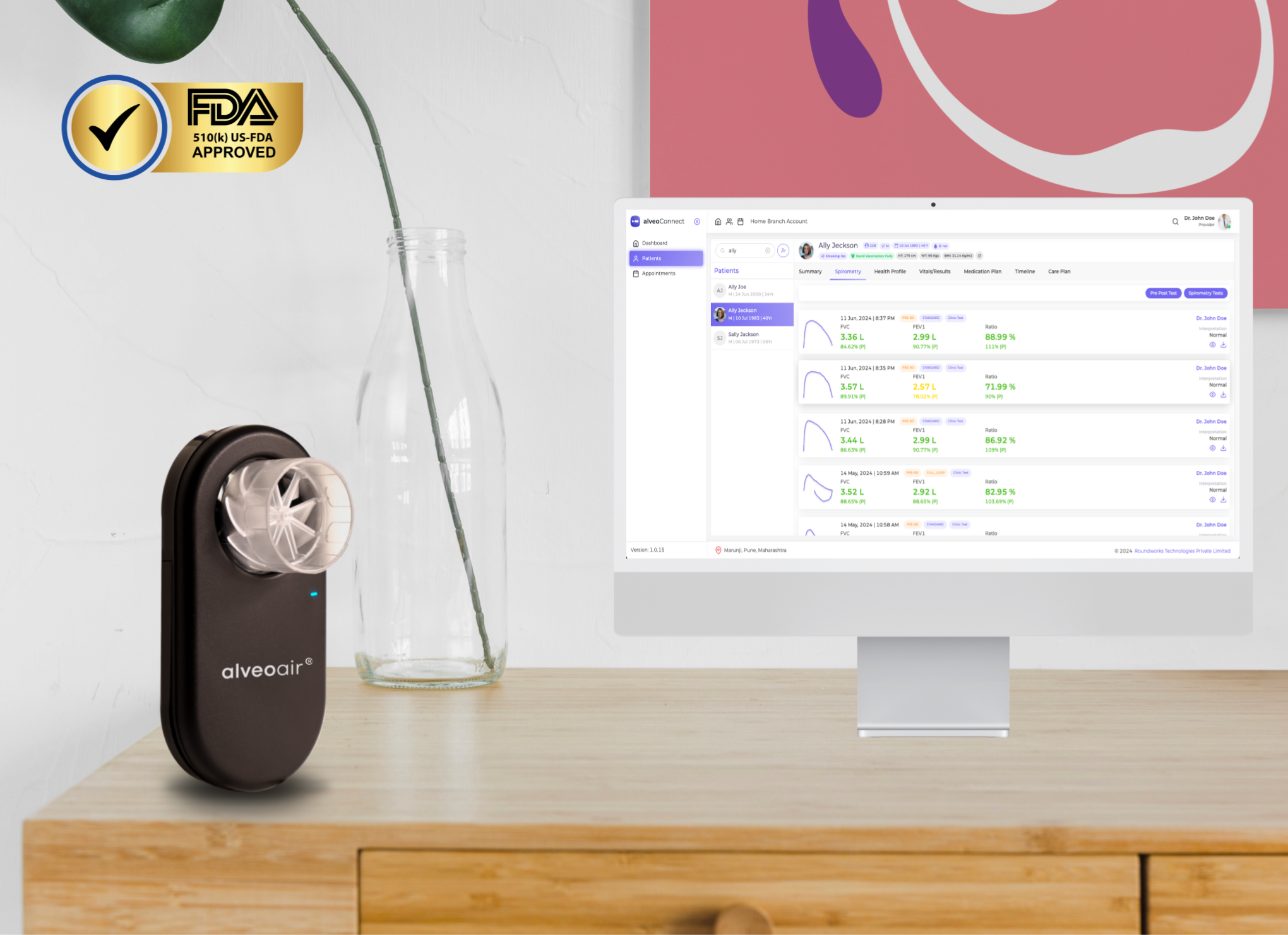Digitize Clinical & Tele-Respiratory Practice | lveofit®